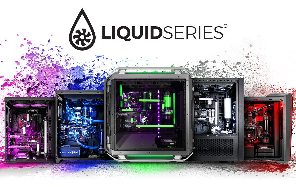 PCSPECIALIST - Ordinateurs PC à refroidissement par eau LIQUID SERIES